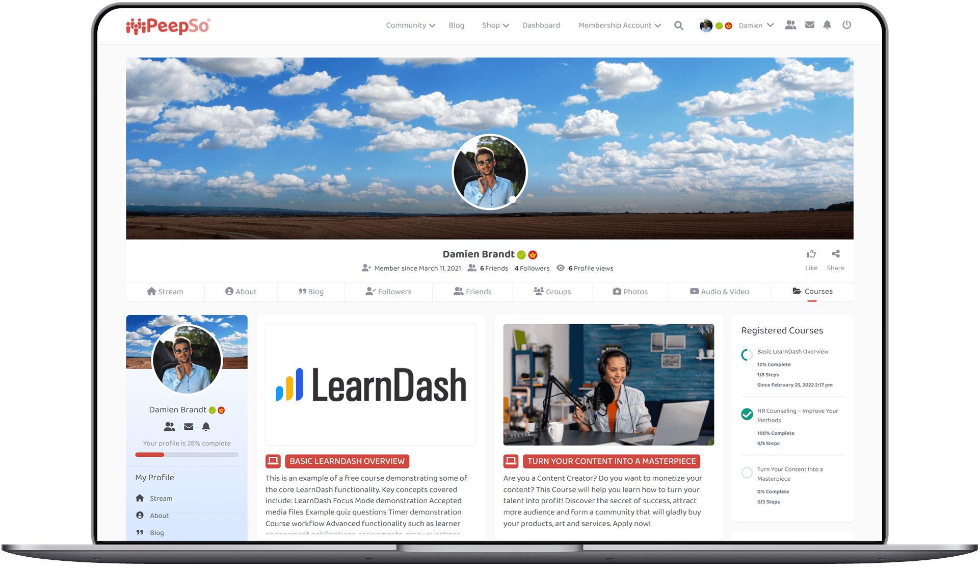 PeepSo for E-Learning | PeepSo